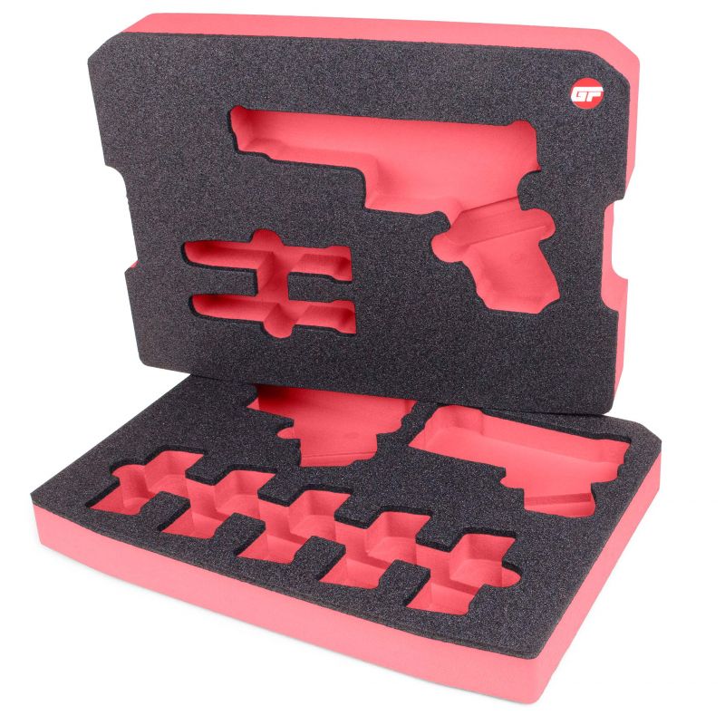 Custom Gun Foam Inserts for Pelican Cases | GunFoam.com (AWS)