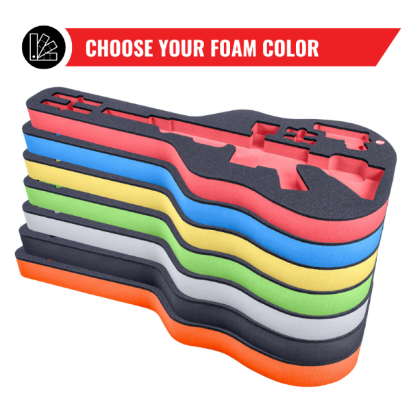 Savior Equipment Guitar Custom Foam Insert | GunFoam.com